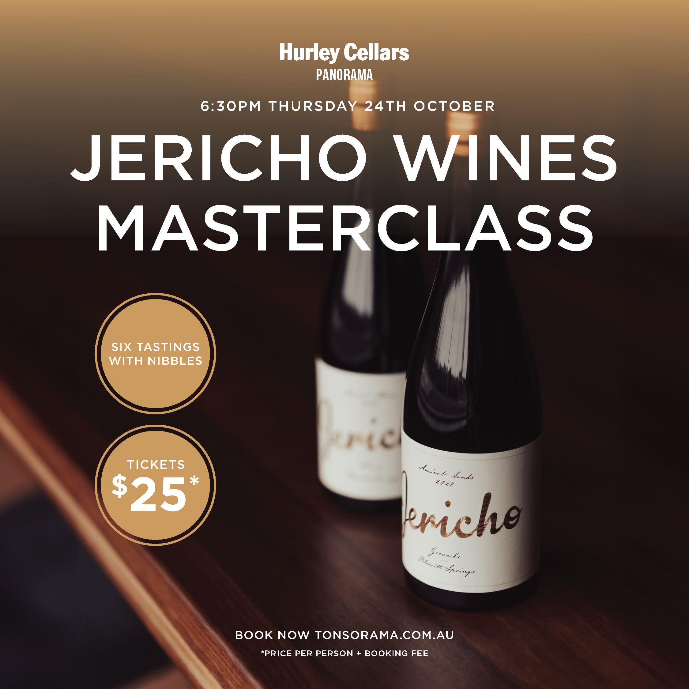 Jericho Wines Masterclass | Hurley Hotel Group